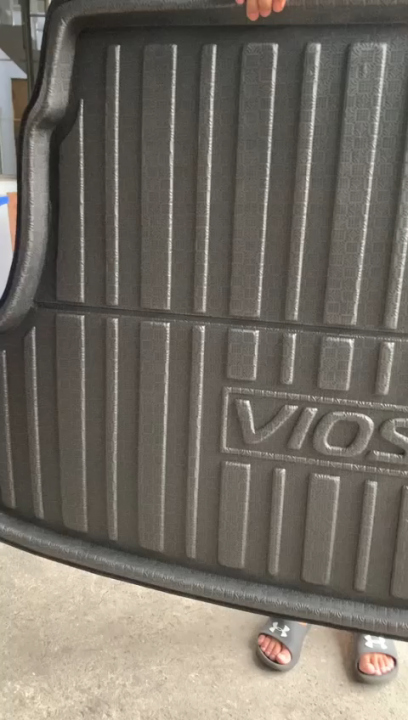 Toyota Vios Accessories Car Matting Vios 2019 to 2024 Trunk Tray Mat ...