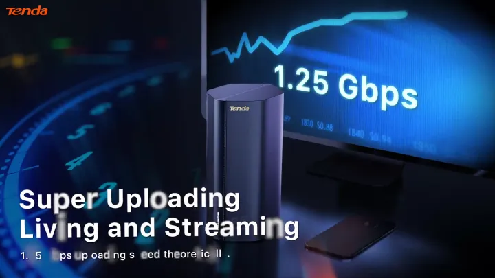 Tenda 5G03 Router ใส่ซิม 5G/4G LTE Wi-Fi 6 AX1800 Dual-Band พอร์ต LAN ...