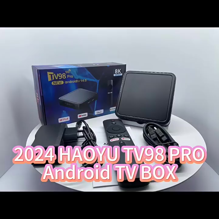 2024 Latest TV98 PRO TV Box Android 14 TV Box 8K Ultra HD STB 8GB+128GB ...