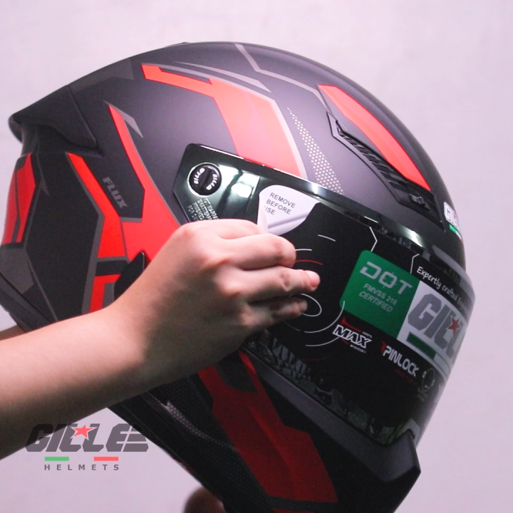 GILLE ASTRAL MAORI - Fullface Dual Visor Helmet with FREE GP-1 ...