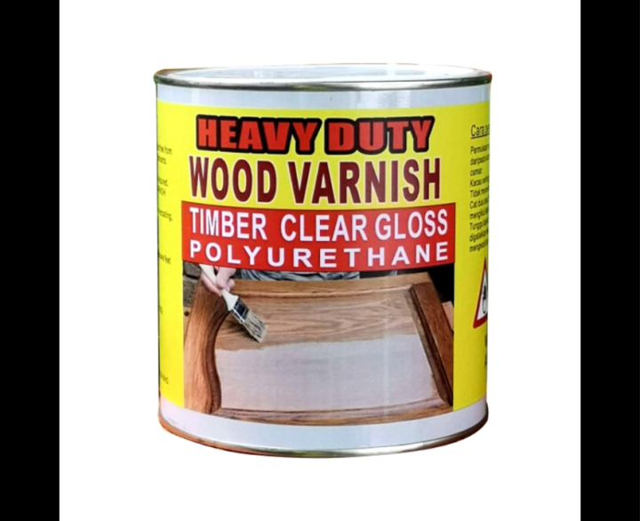 CLEAR GLOSS 5L ( HEAVY DUTY BRAND ) TIMBER Varnish ( Gloss ) Quality ...