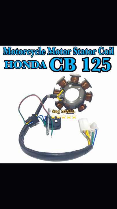 Motorcycle Motor Stator Coil For HONDA CB 125 High Quality | Lazada PH