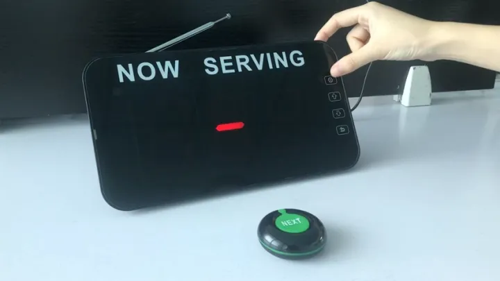 Take a Number System Queue Management System Tickets Number Waiting ...