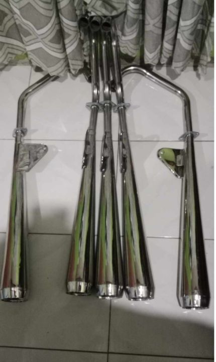 Chicken pipe for Pinoy motoposh 125,155 Pure stainless | Lazada PH