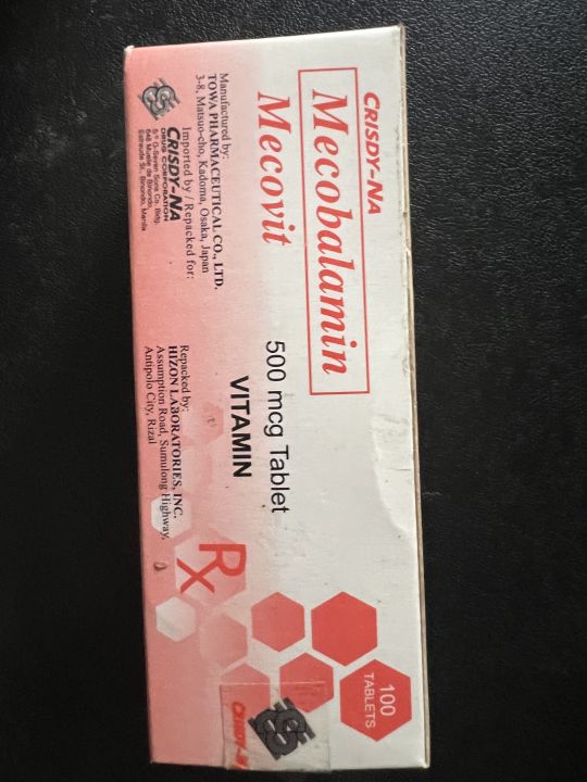 Mecovit tablet 10pcs | Lazada PH