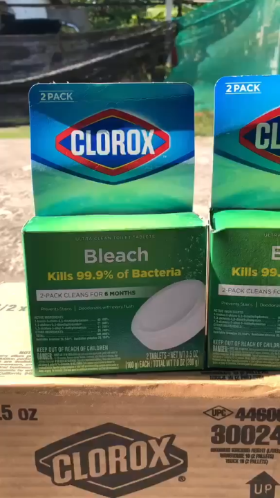 ‼️(6 ก้อน/กล่อง)สินค้าพร้อมส่ง‼️ Clorox Toilet Tablets | Lazada.co.th