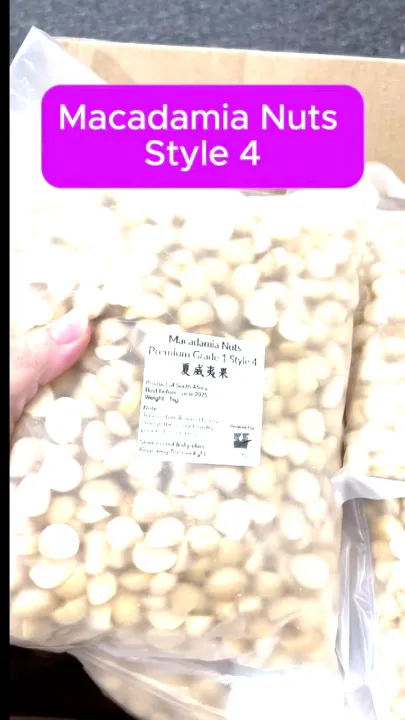 Premium Grade 1 Macadamia Nuts Style 4 | Lazada