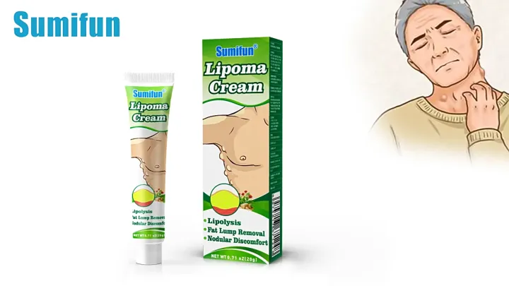Lipoma Removal Cream 脂肪瘤康膏 Lipolysis Fat Lump Relieve Plaster Skin ...