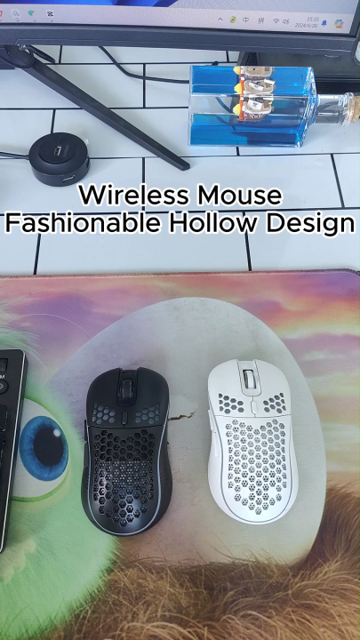 Wireless 2.4G Honeycomb Hollow Mouse Lightweight Gaming Mouse | Lazada PH