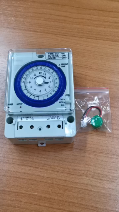 TB388 Timer Switch สวิทช์ตั้งเวลา เปิด-ปิด อุปกรณ์ไฟฟ้า อัตโนมัติ 220V ...