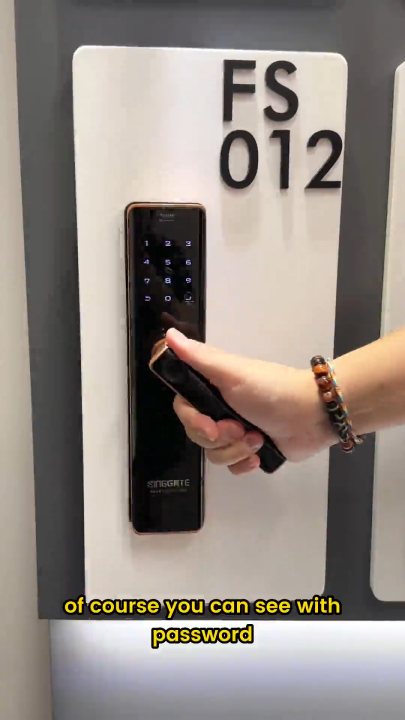 With Installation (Singgate) Digital Lock Bundle (FS012+FM021 ...