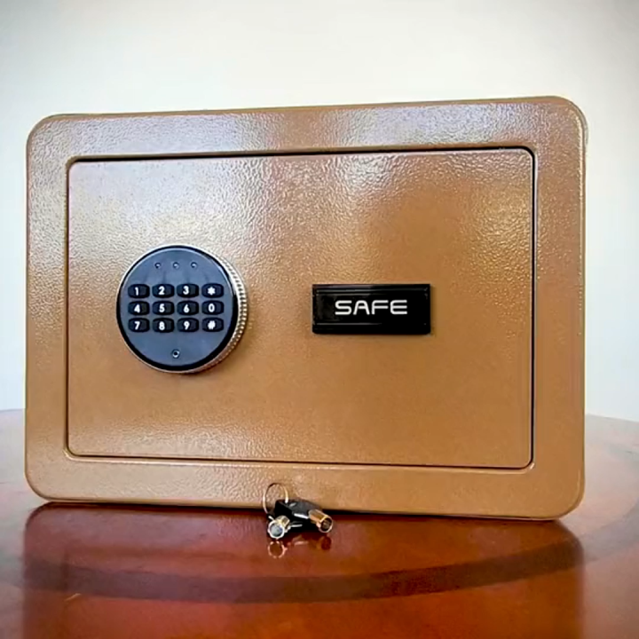 PREMIUM SAFETY VAULT Digital Fireproof Depository Cash Security Box ...