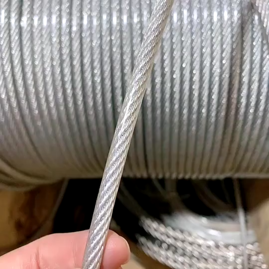 I Hoem Plastic Coated Wire Rope PVC Length 5 10 20 30 40 50M Galvanized ...