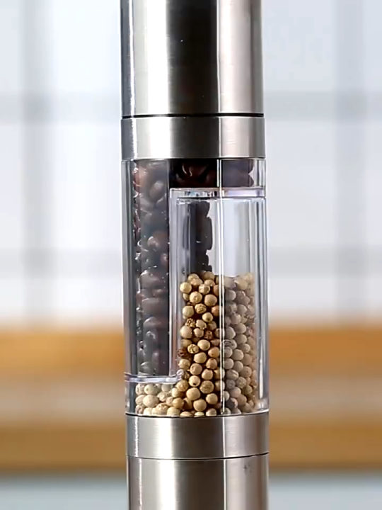 Manual Salt Pepper Grinder Dual Way Grinder Pengisar Lada Hitam Tahan ...