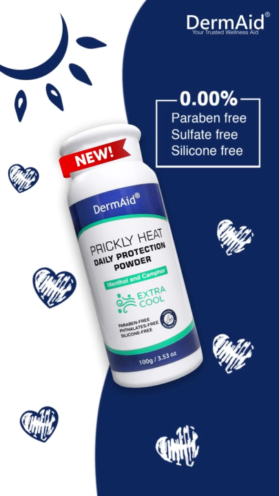 Dermaid Extra Cool Prickly Powder 100g | Lazada PH