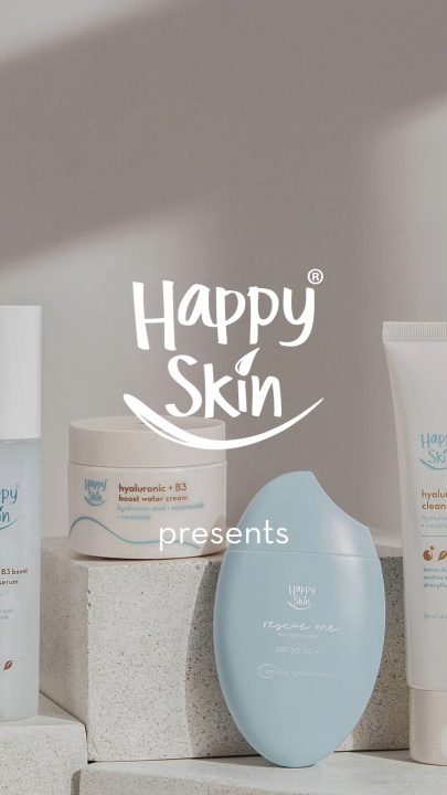 Happy Skin Hyaluronic Soothing Cleansing Gel [Anti-Acne, Brightening ...