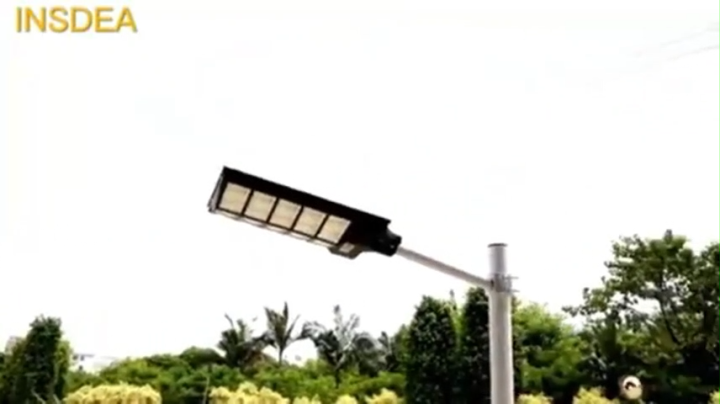 2000W solar light outdoor waterproof band sensor ultra-bright LED light ...