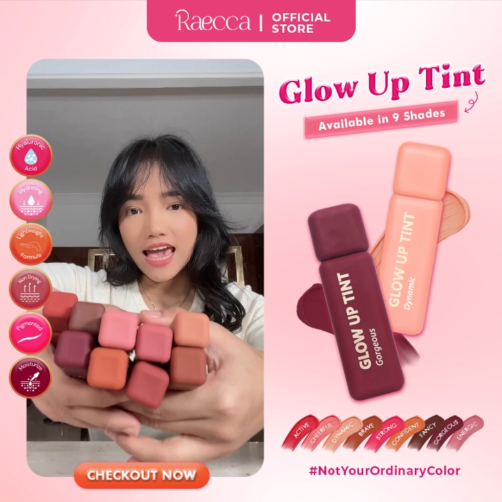 Raecca Glow Up Tint [Lip Tint] | Lazada Indonesia