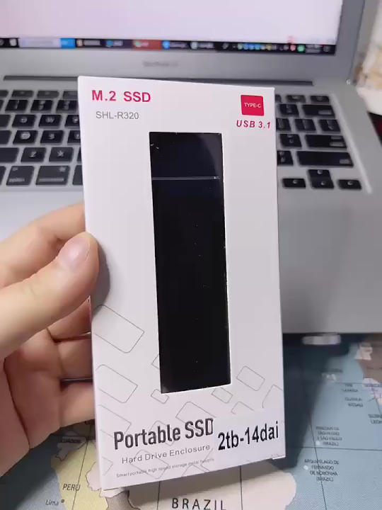 2024 NEW 20TB External SSD 8TB 2TB Mobile Solid State Hard Drive USB 3. ...