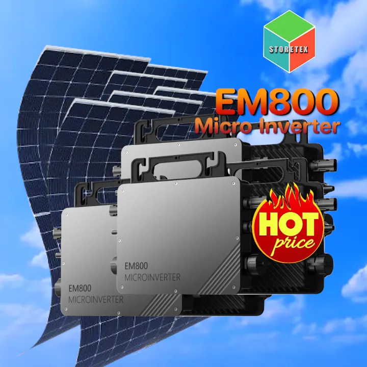 ชุดไมโครอินเวอร์เตอร์โซลาร์เซลล์ 2.4KW Micro Inverter 800W 3ตัว รุ่น ...