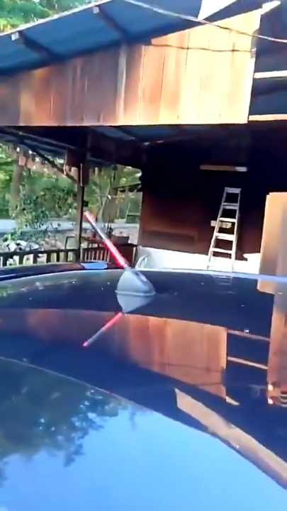 TOYOTA VIOS 02 CAR ROOF ANTENNA POLE Radio Signal Antenna Rod Carbon ...