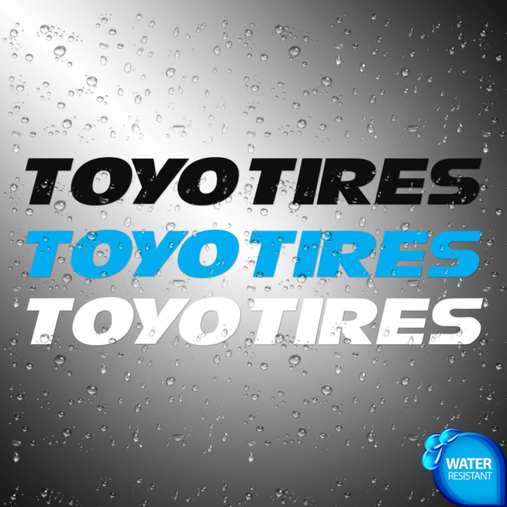 2X Toyo Tires Stickers Stripes | Decals | Vinyl Weather Proof | 8 ...