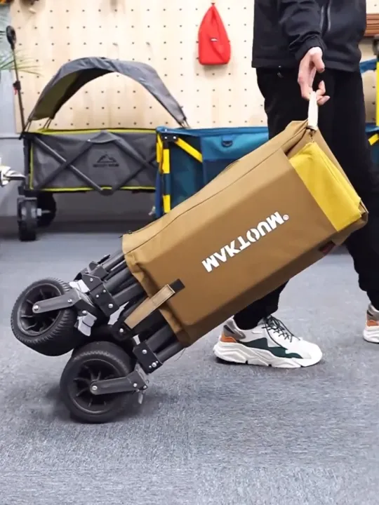 Four-Wheeled Vehicle Portable Multifunctional Foldable Cart Good For SG ...