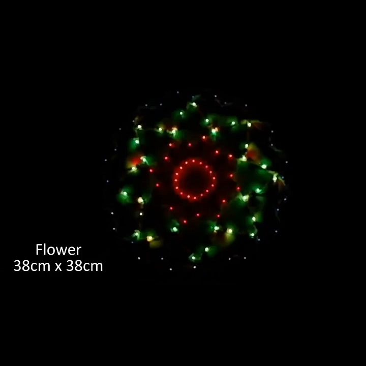 MABUHAY Pasko 12 Star Christmas Parol/Lantern Flower Design Christmas ...