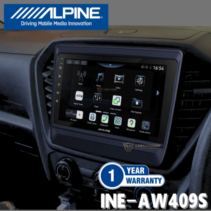 ALPINE INE-AW409S FOR ISUZU DMAX 2020-2024 จอแอนดรอยด์ตรงรุ่น สินค้าของ ...