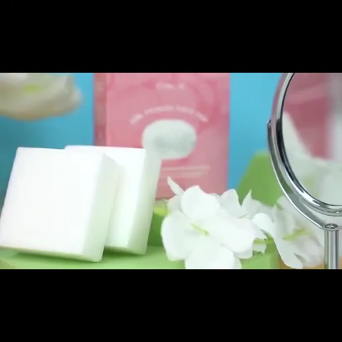 GLO21 YAEZAKURA Collagen Face Bar/Silk Soap Beauty Milk Whitening Wash ...