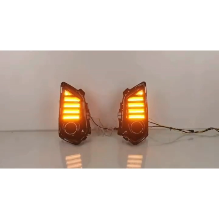 TOYOTA VIOS YARIS 2022-2024 DAYLIGHT DRL RUNNING SIGNAL LIGHT PROJECTOR ...