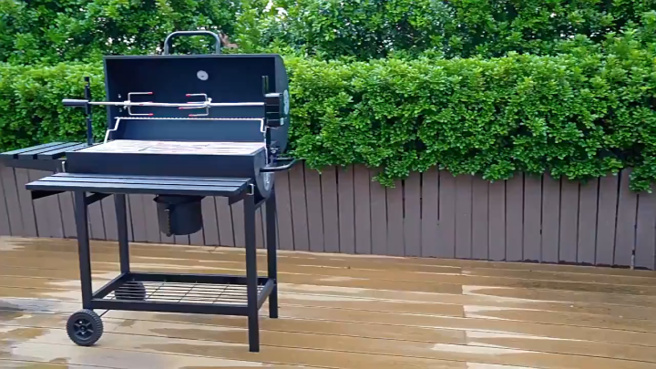 【COD】Smoker Grill Outdoor BBQ Grill 5-15Persons Camping Barbecue Party ...