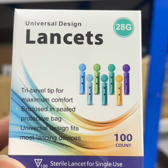 Universal Lancets ใช้กับเครื่อง Next Health 1 กล่อง บรรจุ 100 ชิ้น ...