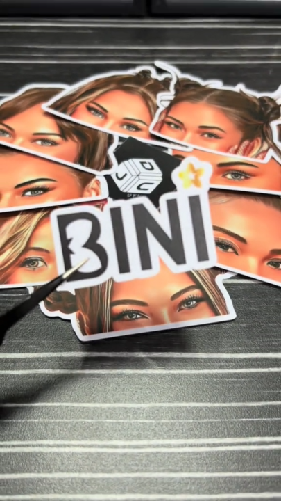 PEEKER STICKERS BINI members | Waterproof | Lazada PH