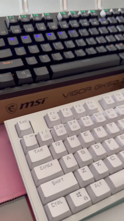 MSI VIGOR GK50Z Gaming Mechanical Keyboard Black RGB Light | Lazada PH