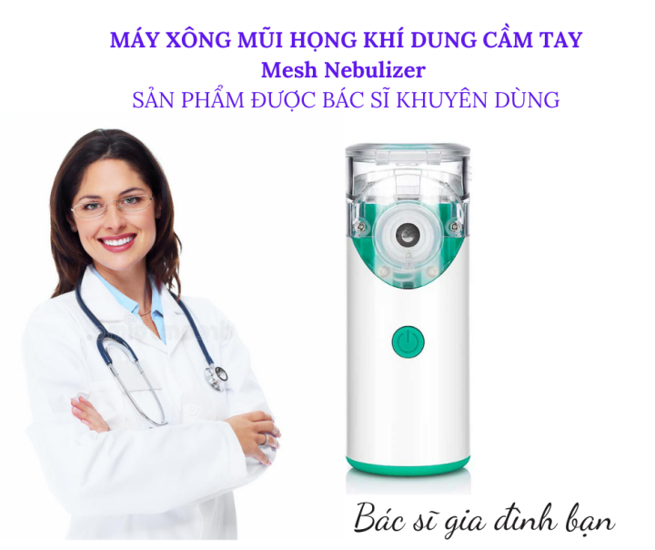 Máy khí dung cầm tay Medical Mesh Nebulizer | Lazada.vn