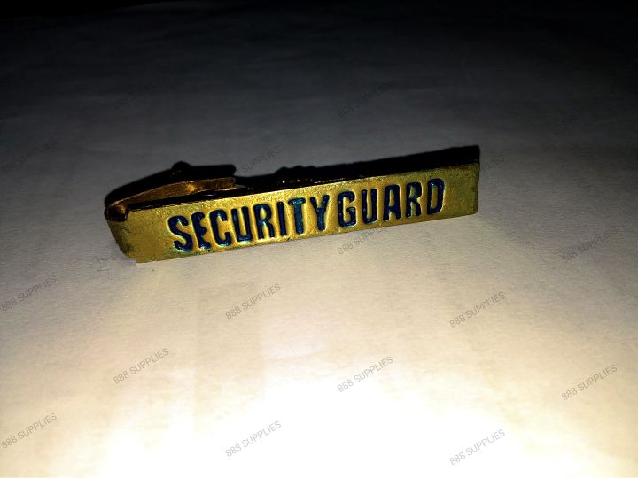 Security Guard Necktie clip | Lazada PH