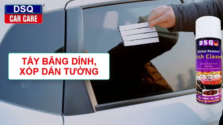 Tẩy Băng Dính - Keo Xốp Dán Tường - Làm Sạch Vết Kẹo Cao Su, Nhựa Đường ...
