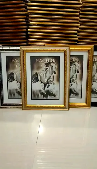 BINGKAI FRAME FOTO A4 / 21x30, 12R BINGKAI WISUDA, PIGURA MINIMALIS ...