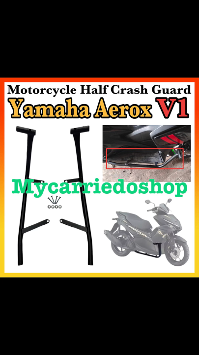 Motorcycle Half Crash Guard Pair For Yamaha Aerox V1 Good Quality Made ...