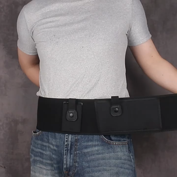 Invisible Tactical Belly Band with Magazine Bag Breathable Shooting ...