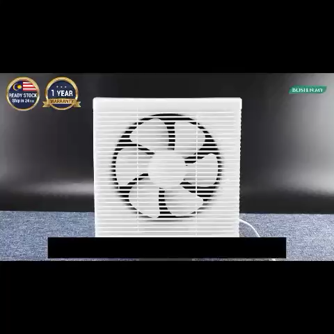COOL POWER 6/8/10/12" Net Cover Shutter Ventilation Wall Louver Exhaust ...