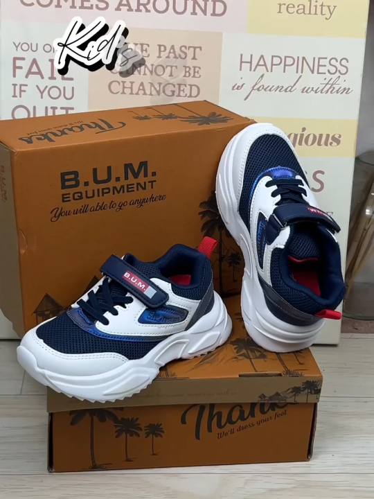 BUM Equipment Kasut Kanak-Kanak CSE1001/CSE1002/CSE1003 Warna Biru ...