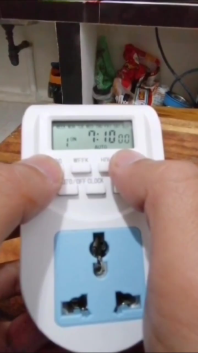 220V Digital Timer AL-06 Electronic Digital Mains EU Plug In Timer ...