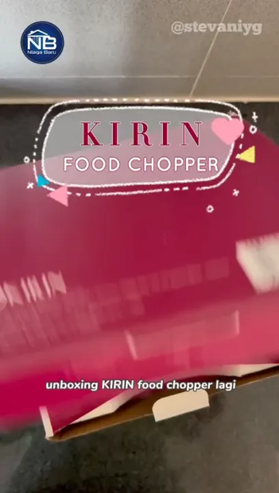 KIRIN FOOD CHOPPER KFC-315S Pengolah Makanan | Lazada Indonesia
