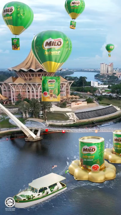 MILO® Intense Dark Chocolate Tin (400g) | Lazada