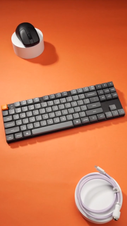 KEYCHRON K1 MAX RED SWITCH RGB Backlight KEYBOARD(คีย์บอร์ด) | By Speed ...
