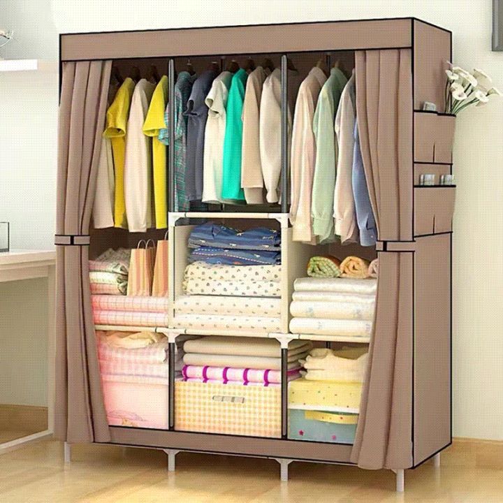 New dust-proof wardrobe all-round closed thickened thick and strong ...
