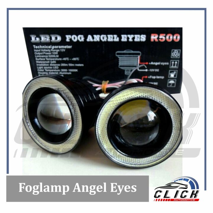 Foglamp led Angel eyes 89 mm / Led Fog Lamp Angel Eye Mobil Universal ...