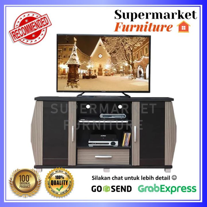 Rak TV Lunar Sliding Tipe LVR 121 / MEJA TV SLIDING LUNAR | Lazada ...